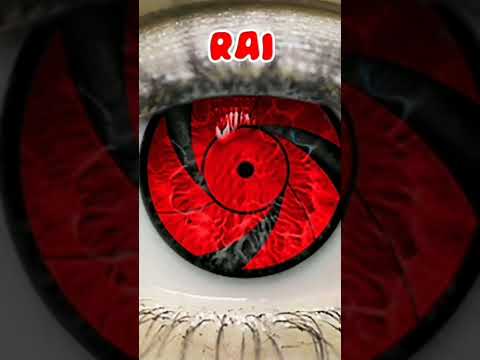 Types of Sharingan eyes #sharingan #uchihaclan #naruto #fyp #shorts