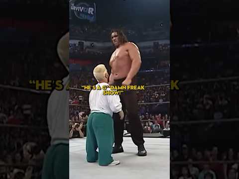 Great Khali vs. Hornswoggle 😂