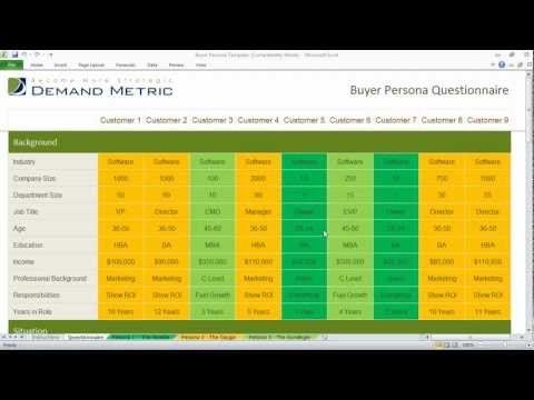 Buyer Persona Template