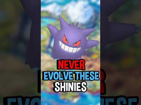 Shiny Pokémon That You Should NEVER Evolve