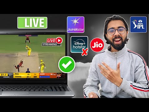 💻IPL 2025 Live Match Laptop Ma Kaise Dekhe || Broadcasting Rights | Legally || Full Details ||