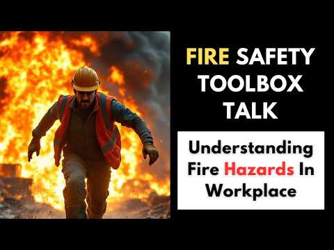 Fire Safety Toolbox Talk: Understanding Fire Hazards In Workplace (OSHA)