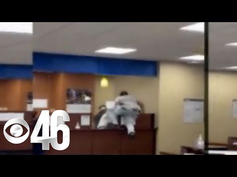 Outburst at bank ends in bizarre robbery