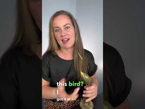 A BIRD, A CRANE!