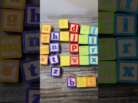 Alphabet Blocks | 3️⃣ Letter Words starts with B