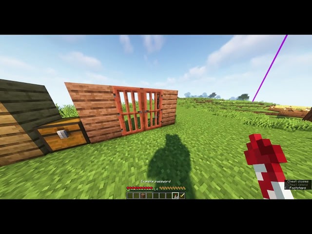 Door Locker Minecraft Data Pack