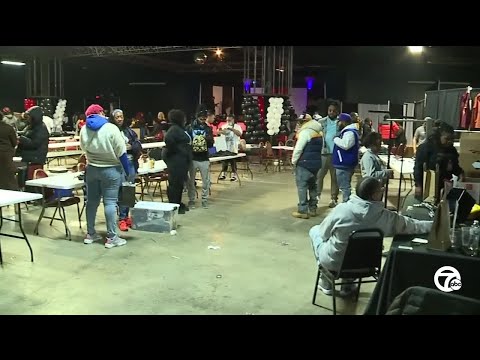 Celebrating 313 Day in Detroit