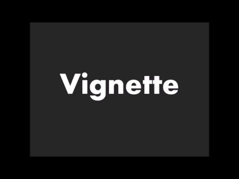 How to Pronounce Vignette
