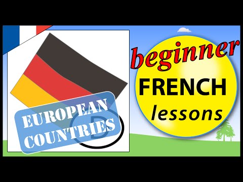 European countries in French | Beginner French Lessons for Children