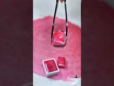 Making Stunning Metallic Watercolors at Home #watercolor #colormixing #diy #pigment