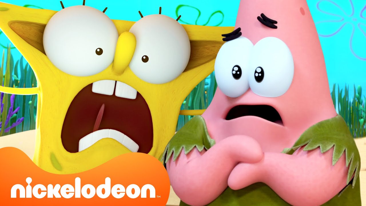 Kamp Koral | Todos los ERRORES de Bob Esponja en Kamp Koral 😵 | Compilación de 90 Minutos