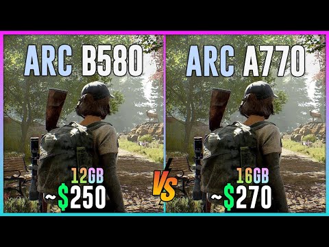 INTEL ARC B580 vs ARC A770 - Test in 16 Games