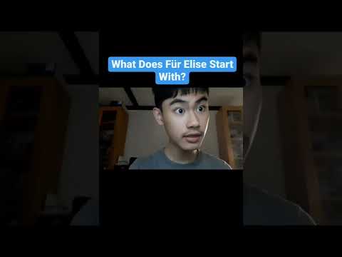 What Does Für Elise Start With?