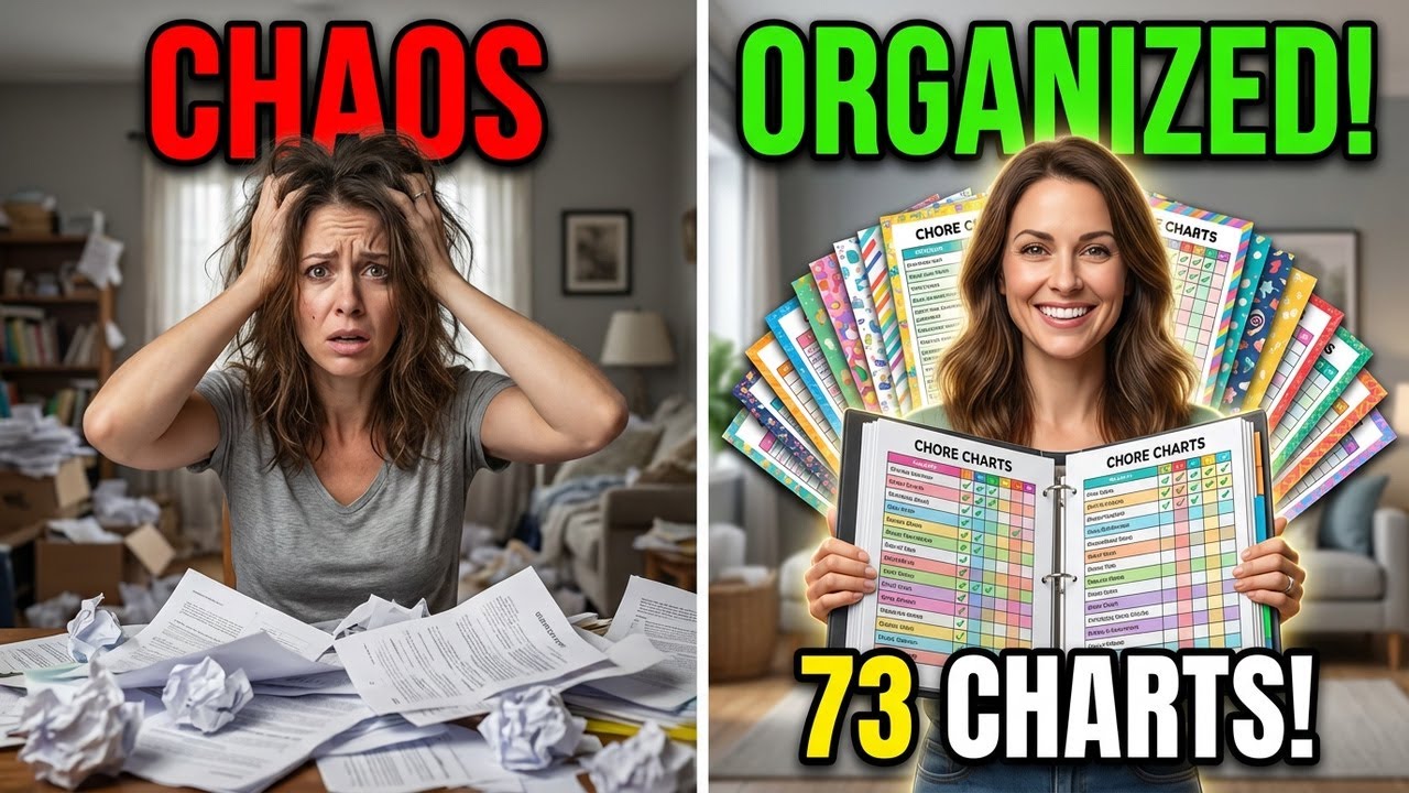 The Chore Chart Bundle Parents Are Obsessed With | 73 Printable Templates