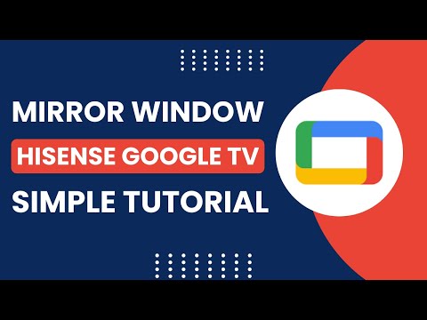How To Mirror Windows to Hisense Google TV! [Screen Cast]