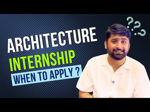 Tips to apply for Architecture Internship #architecturestudents #checklist