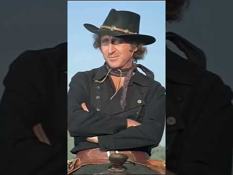 BLAZING SADDLES : FASTEST GUN IN THE WEST #shorts #genewilder #slimpickens #western #epic