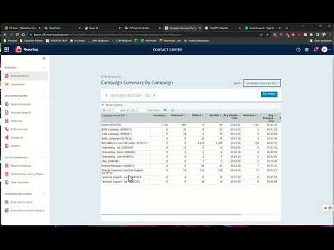 InContact - Call Reporting