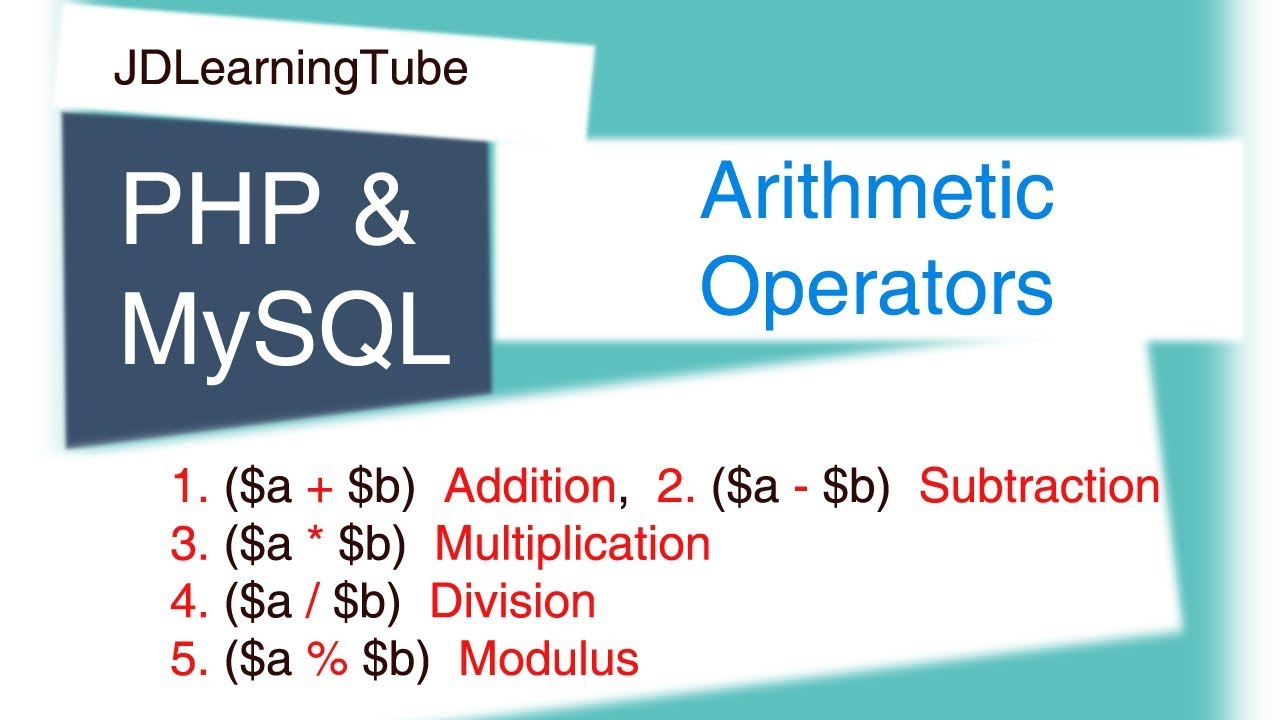 Php Arithmetic Operator, Addition, Subtraction, Multiplication, Division, Modulus