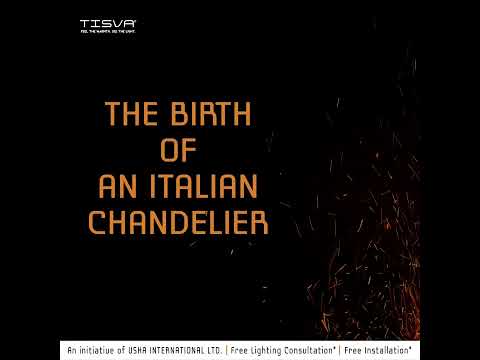 Tisva's Italian Chandeliers - Handcrafted by expert artisans using Murano glass #Tisva