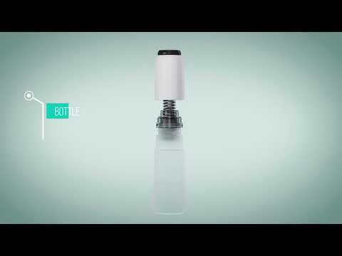 miniMist: non-aerosol, propellent-free dispensing with a high quality mist-like spray