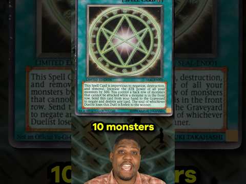 There are ONLY 15 copies of this Yugioh card!
