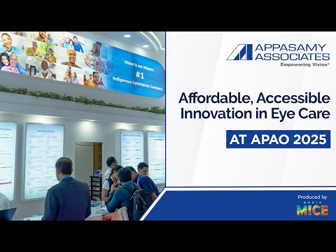 Appasamy Associates at APAO 2025: Affordable, Accessible Innovation in Eye Care
