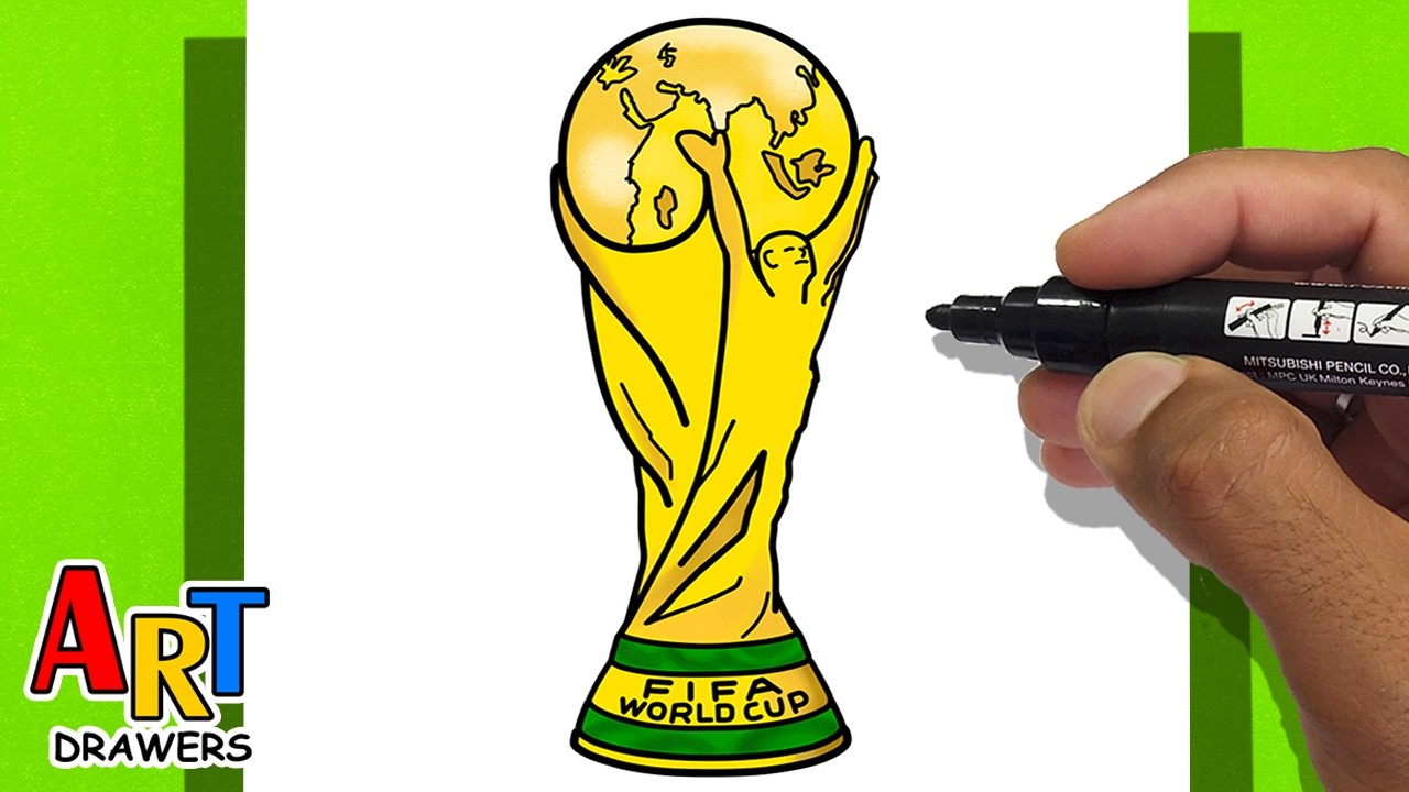 How to Draw TROPHY World CUP 2026 ( FIFA )