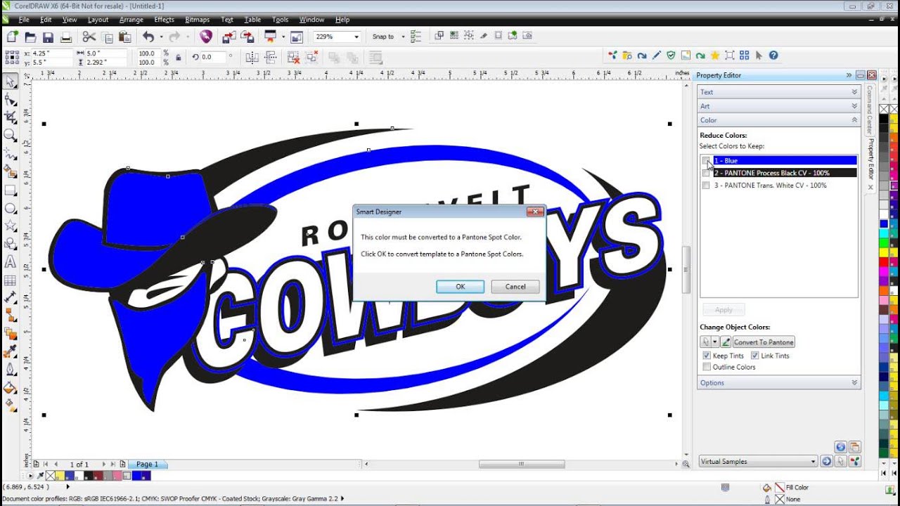 Smart Designer Pro: Printing Color Separations