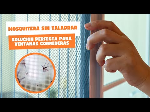 Haz tu propia mosquitera sin taladrar 🛠️ | Solución perfecta para ventanas correderas