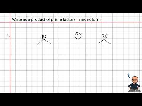 Product of Prime Factors in Index Form