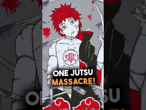 How Sasori Destroyed an Entire Village alone!