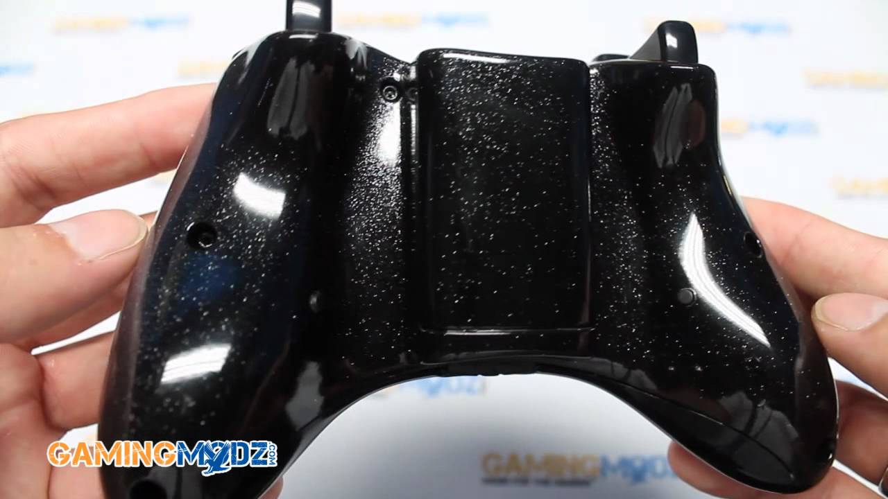 Black Bullet Cracked Xbox 360 Modded Controller