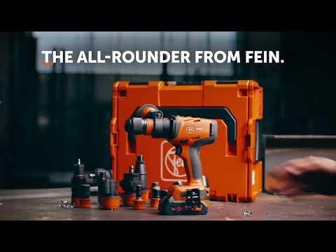 FEIN ASCM 18-4 QM(P) | 8 Special Tools in One | 4-Speed Cordless Combi Drill | Hammer Drill/Driver