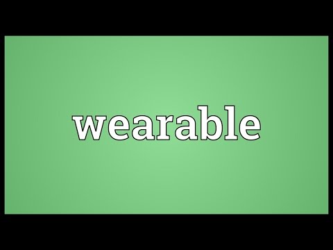 Wearable Meaning