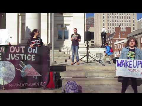 Lina Speaks Out on Women/Girls and Climate Justice - Reads Greta Thunberg speech.