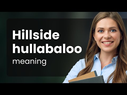 Unraveling the Mystery: The Hillside Hullabaloo