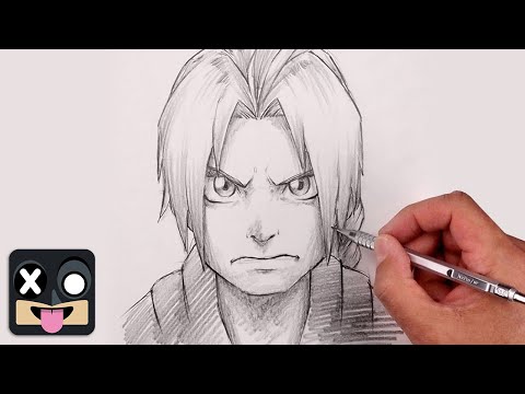 How To Draw Edward Elric | Full Metal Alchemist Step by Step Sketch Tutorial