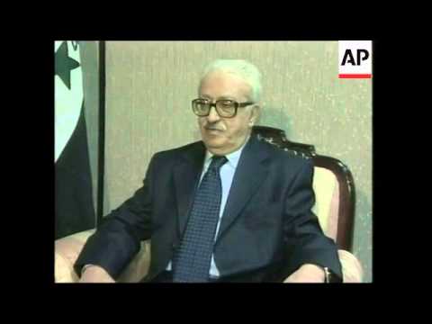 Deputy PM Aziz says war on Iraq is unjustifiable