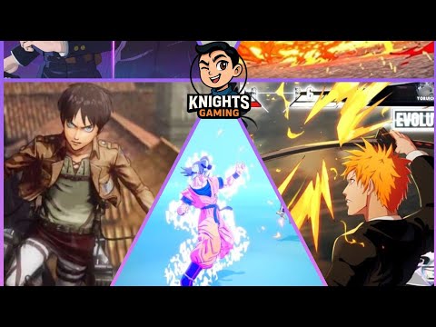 Top 6 anime games you must play (epic anime games)