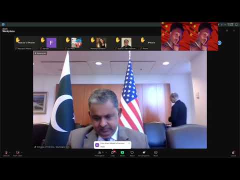 Brandon the barber interrupts Pakistani Embassy argument
