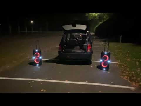2x JBL Partybox 310 stereo test ~ OUTDOOR 100% volume 🔥🔥