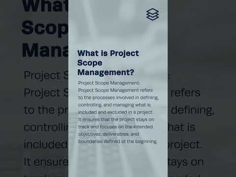What is Project Scope Management?