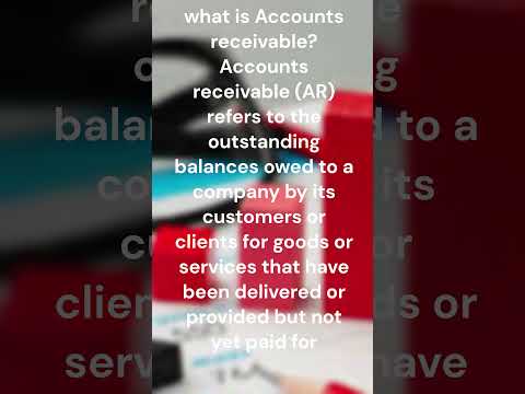 What is Accounts receivable (AR) #learning #finance #skills #account