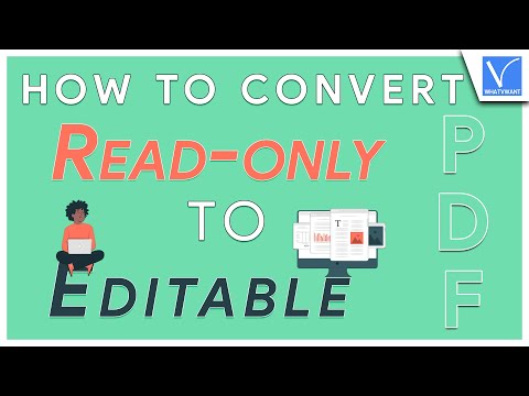 6 amazing ways to convert Read only PDF to editable PDF | 3 Offline methods & 3 online methods|