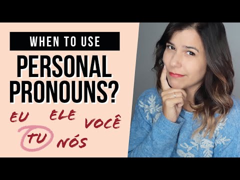 Portuguese Grammar Tips: When to Use Personal Pronouns (finally explained!)