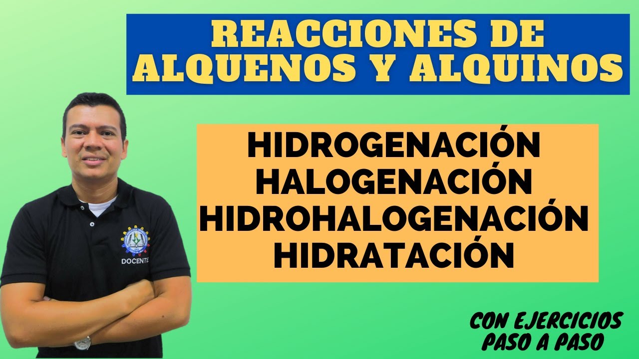 REACTIONS OF ALKENES AND ALKYNES: HYDROGENATION, HALOGENATION, HYDROHALOGENATION AND HYDRAT..