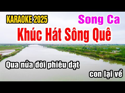 Khúc Hát Sông Quê Karaoke Song Ca Nhạc Sống gia huy beat