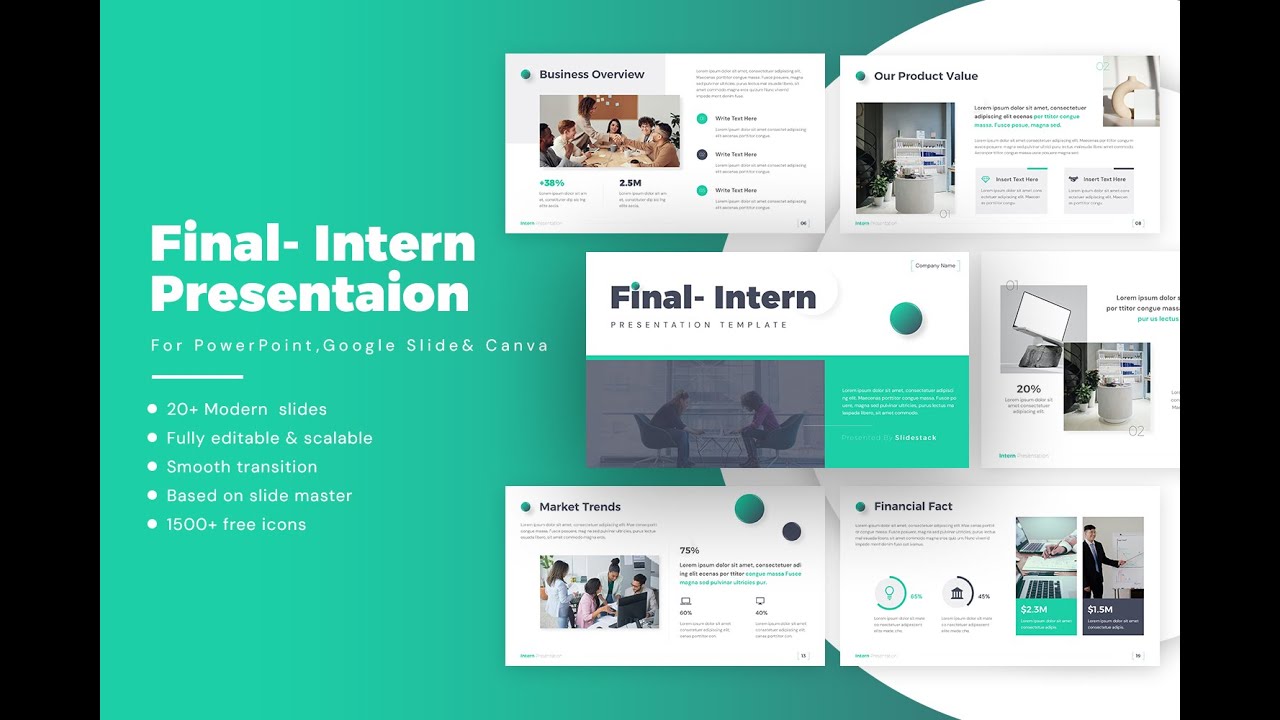 Final Intern Presentation Template