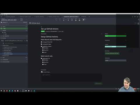 Platform with Level Editor (Rust+GGEZ) 1: GitHub Actions setup